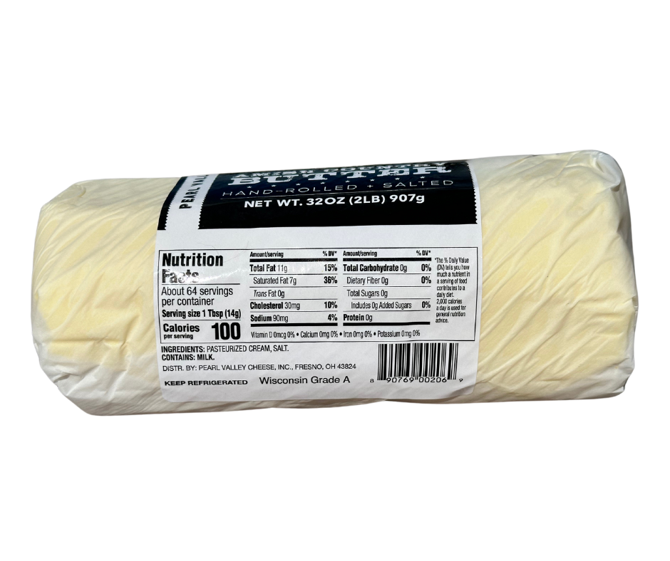 Amish Country Salted Butter | Rich & Flavorful Farm Butter