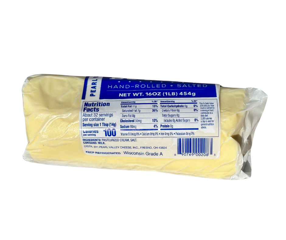 Amish Country Salted Butter | Rich & Flavorful Farm Butter