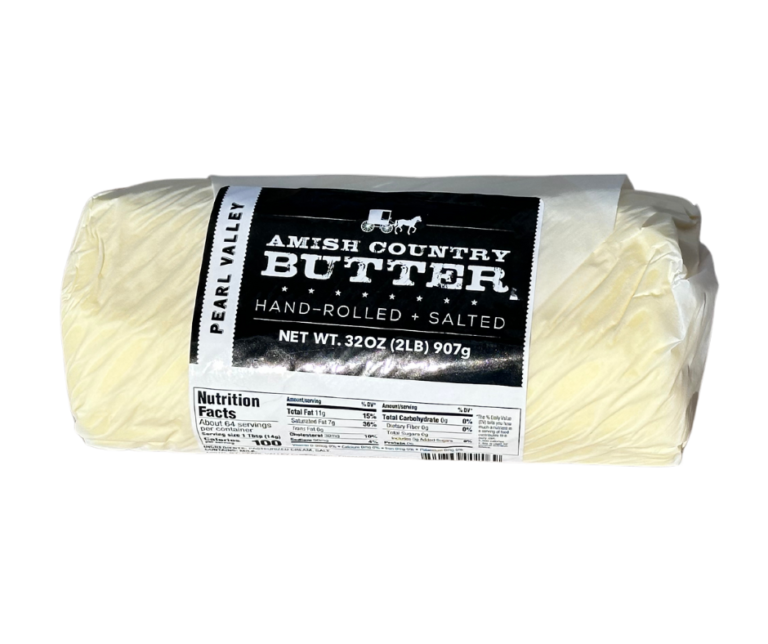 Amish Country Salted Butter | Rich & Flavorful Farm Butter